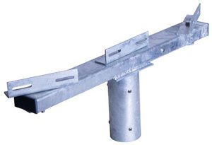 Street Light Bracket for Multiple LED Floodlights (Up to 5)