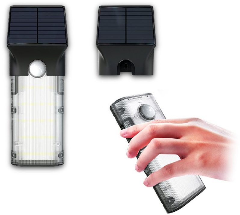 Illuminate Your Outdoors with NEXSUN 2-IN-1 Detachable Solar Powered ...
