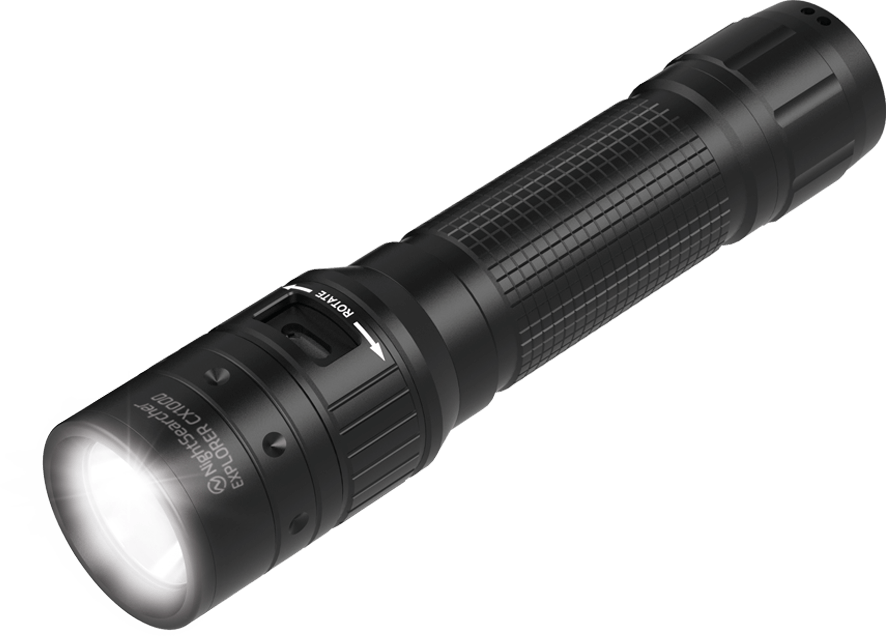 Nightsearcher NSEXPLORER-CX1000: Rechargeable High Powered Compact ...