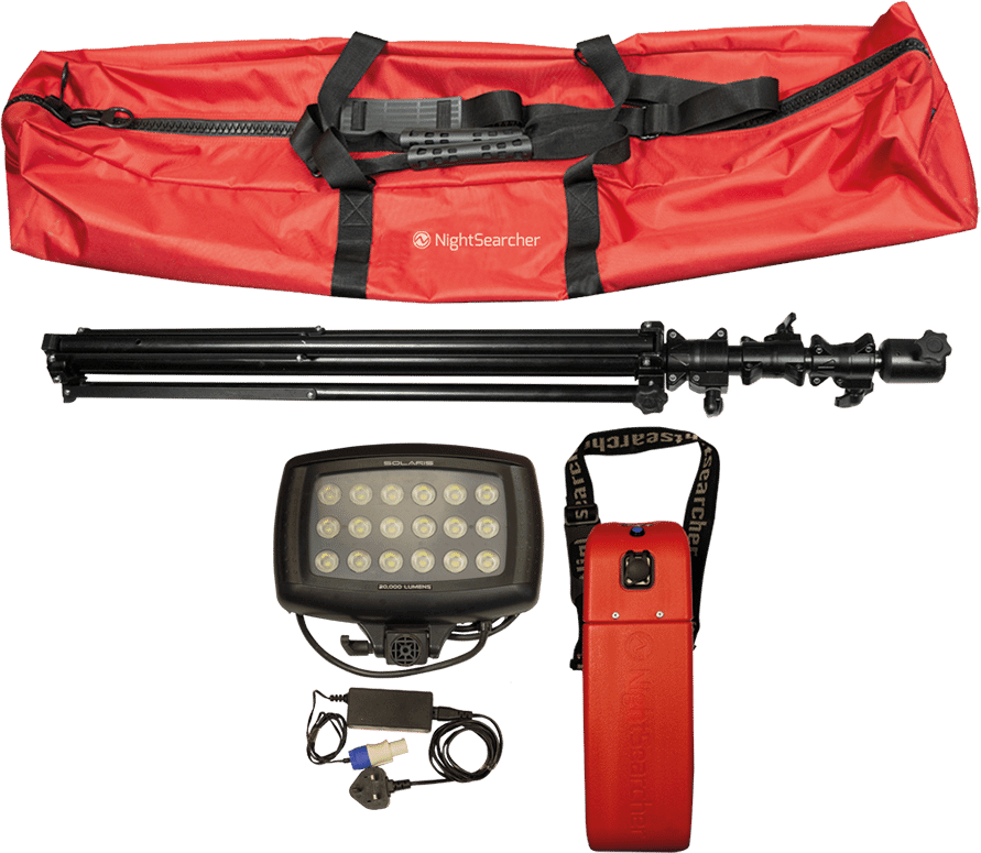 Nightsearcher MegaStar 20K Rechargeable and Portable Lighting Kit ...