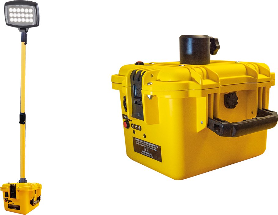 Solaris Maxi20K-38 Rechargeable and Portable Floodlight with New ...