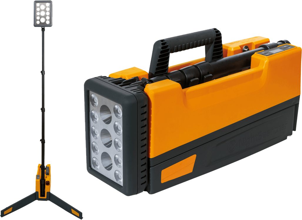 Solaris Pro-X: Rechargeable and Portable Floodlight with Dual Beams ...