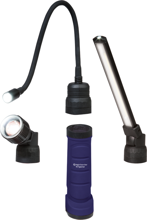 Nightsearcher TriSpector NSTRI-SPECTOR 3-in-1 Rechargeable Inspection ...