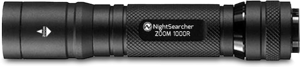 Nightsearcher NSZOOM1000R Tactical LED Flashlight with Spot-to-Flood ...
