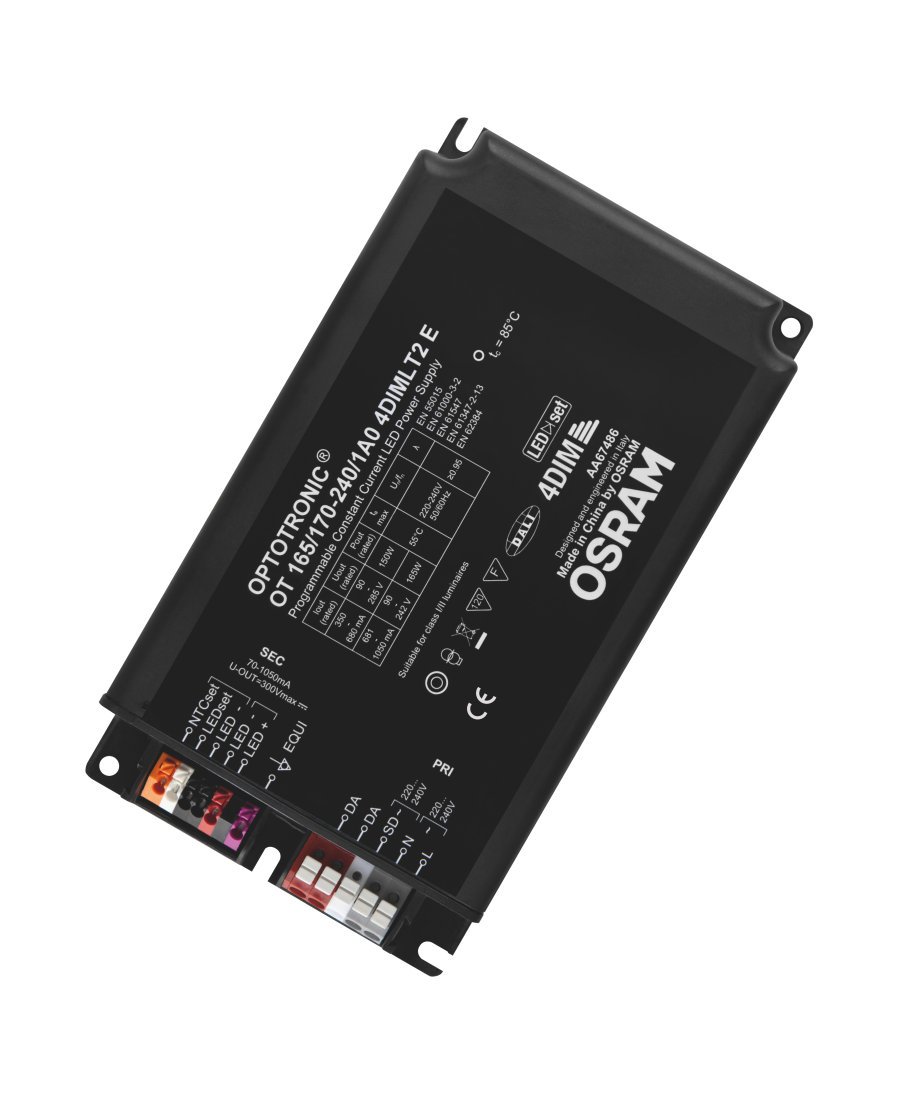 165W Osram Optotronic Programmable LED Driver 290-285V