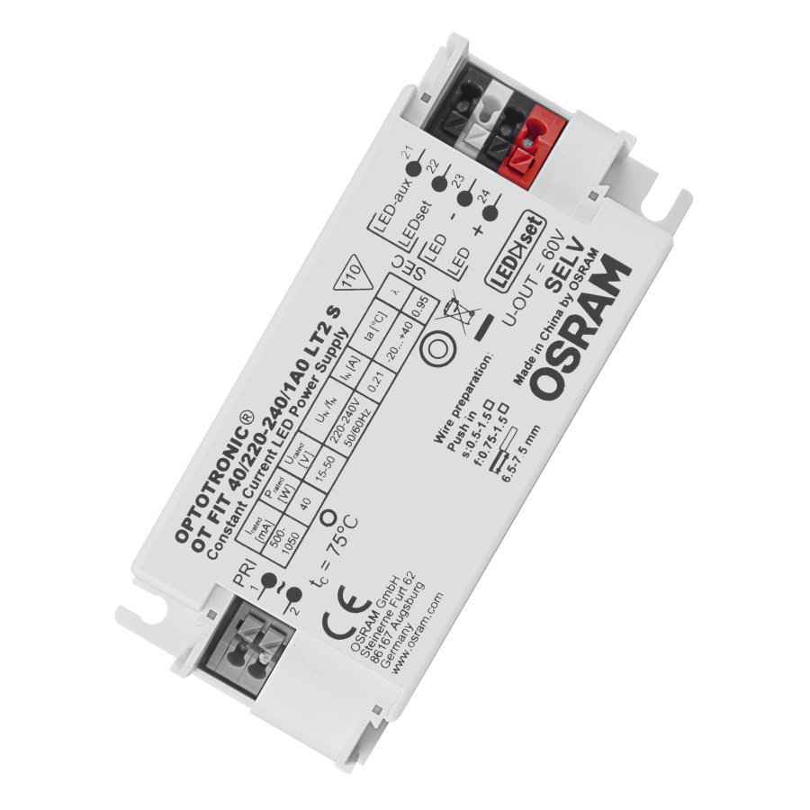 40W Osram Optotronic Programmable LED Driver 15-50V