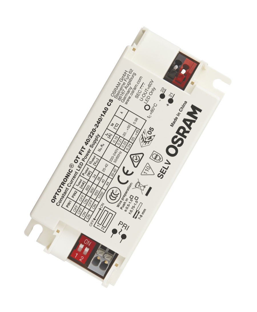 40W Osram Optotronic Programmable LED Driver 25-42V