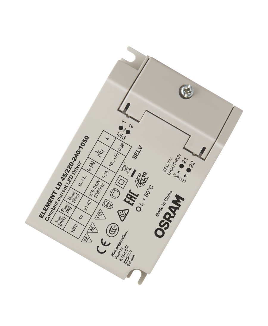 45W Osram Optotronic Programmable LED Driver 21-42V