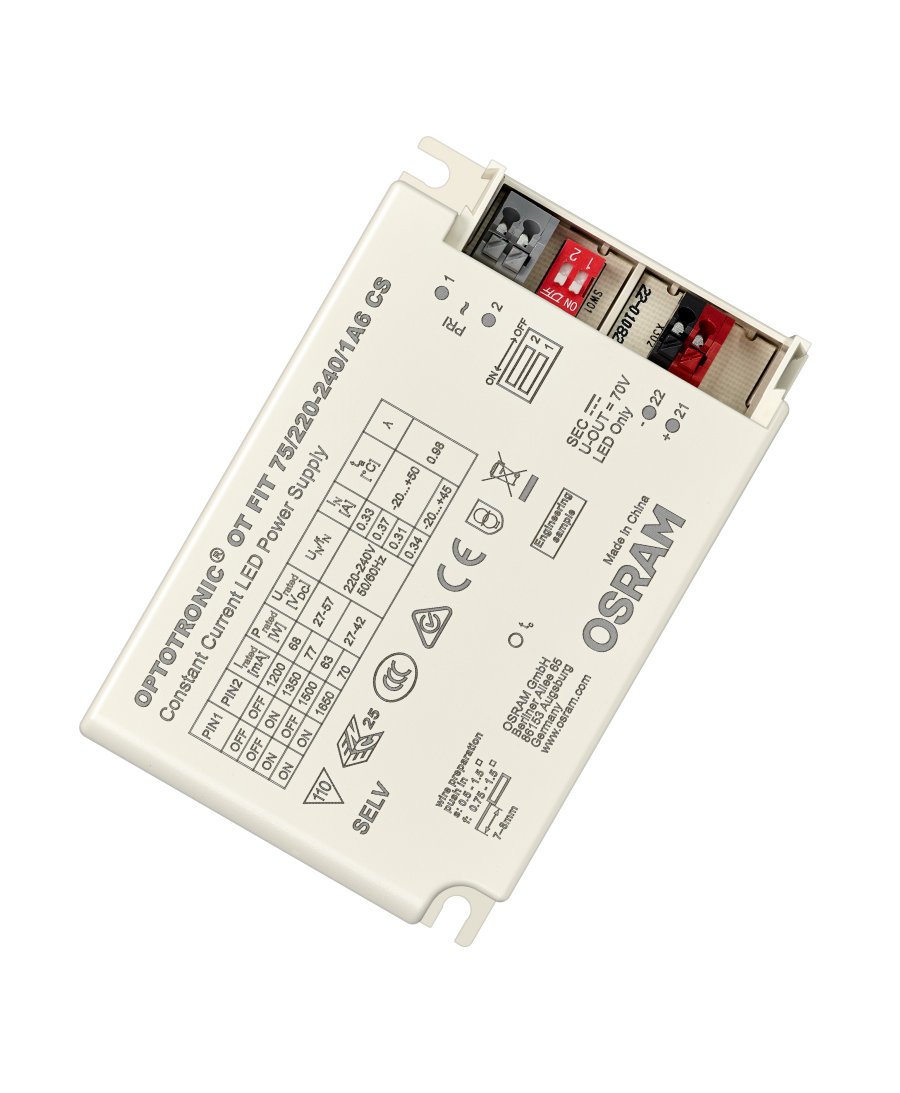 75W Osram Optotronic Programmable LED Driver 27-57V/27-42V