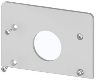 P24-2 Strip Waterproof Profile End Cap With Hole (Silver - 7724211)