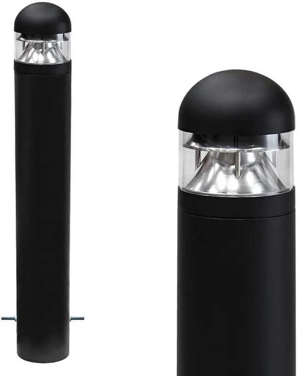 Parabola Bollard Light with Professional Root Mount System - Lumena ...