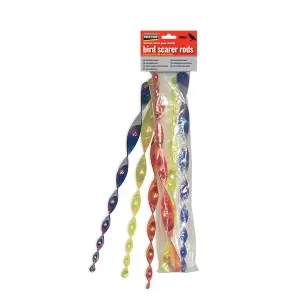 Keep Birds Away with Pest-Stop Bird Scarer Rods (Pack of 3) - 1107000961