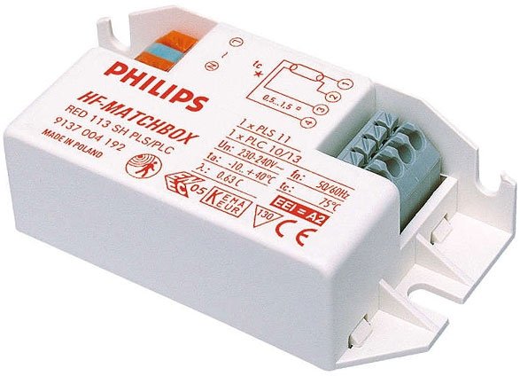 Philips Matchbox 13w Red High Frequency Ballast 80mmx40mmx22mm
