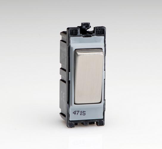 2-Way Switch Steel finish