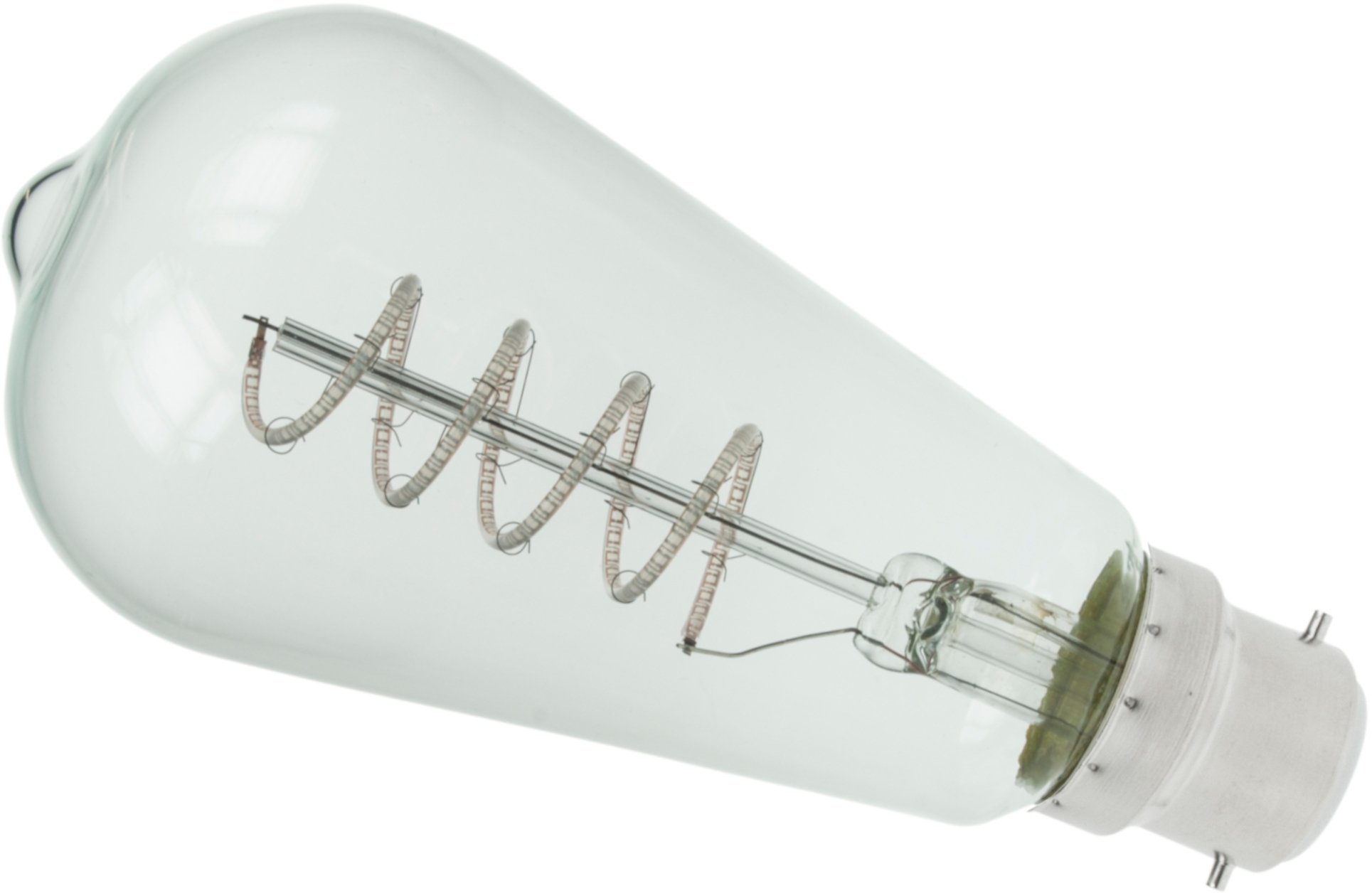 4 Watt Prolite ST64 BC LED bulb Blue 240V