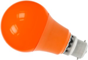 6 Watt Prolite BC GLS LED bulb Orange 240V