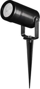 Robus Clubfinch GU10 Spike Light | IP65 Black Outdoor Lighting