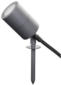 Robus Canefinch GU10 Spike Light | IP65 Dark Grey Outdoor Lighting