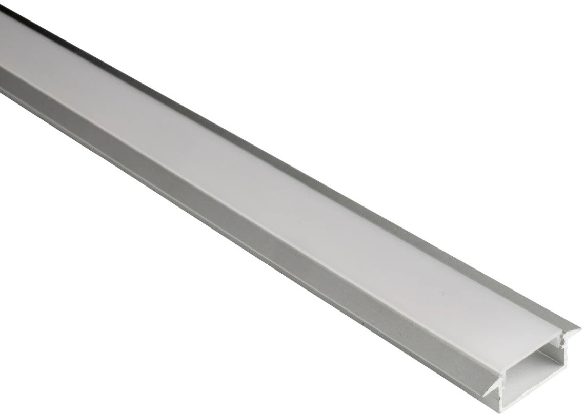 Robus | Recessed Aluminium Extrusion 21.7mm Deep 20mm Inner Width 2m Long