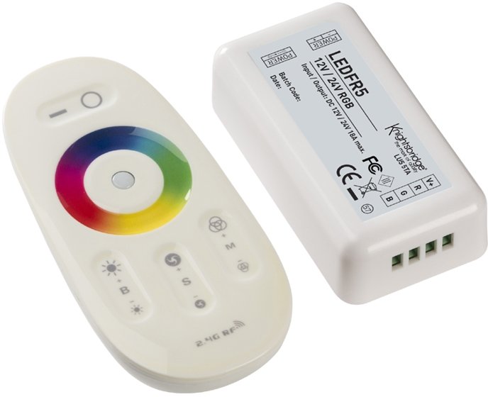 RF Touch Controller and Remote For RGB LED Tape (12/24 Volt)