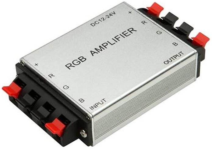 RGB Amplifier For RGB LED Tape 12/24 Volt