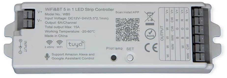 5 in 1 WIFI APPs Smart Controller RGBW RGBW-MAX | Ultimate Lighting Control