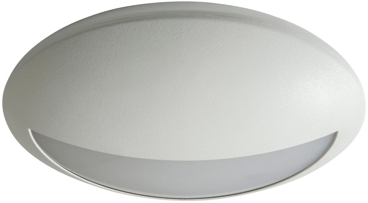 Robus Optic 8W IP65 Oval Bulkhead CCT2 Selectable with Eyelid Trim ...
