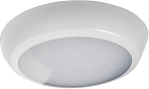 Robus Golf Express Multi Wattage LED Downlight 10W 15W 20W CCT Selectable IP65 White with MW Sensor