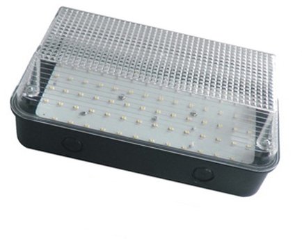 Red Arrow Clear Bulkhead LED 6000K IP65 8 Watt 110V/240V