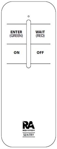Spare Remote Control for Red Arrow Sentry System