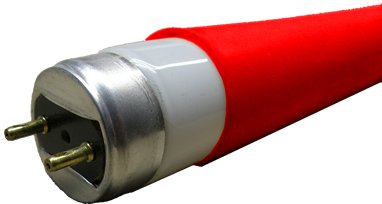 4FT T5 Silicone Rubber Sleeve Cover for a Red Light Effect
