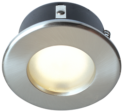 Robus Robin Shower 50W Brushed Chrome Downlight IP65