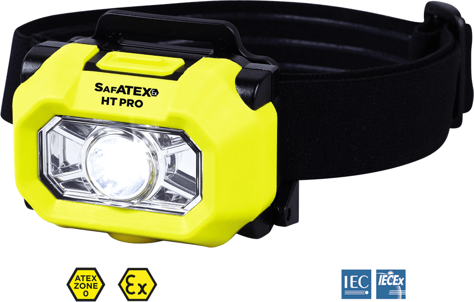 Nightsearcher SA-SIGMA-HTPRO ATEX Mini Head Torch Pro with Easy Twist ...