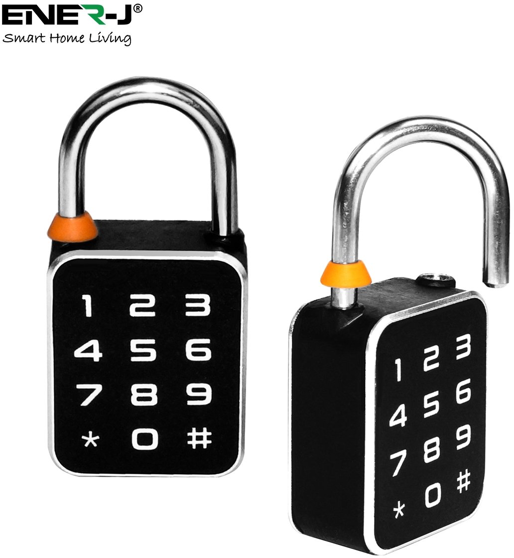 Smart Padlock (SHA5362) - Fingerprint, Passcode, Bluetooth APP Control ...
