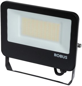 Robus Selest Plus 30W/50W Floodlight IP65 CCT3 Black with 1m Flex