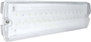 Eterna 7W LED Non-maintained Emergency Bulkhead with Legend Set