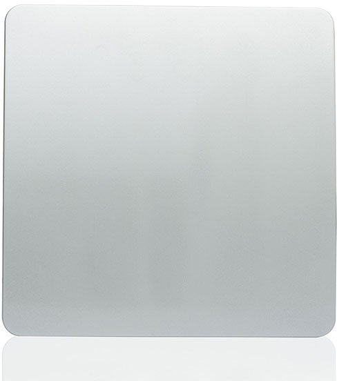 Trendi 88mm x 88mm Silver Banking Plate