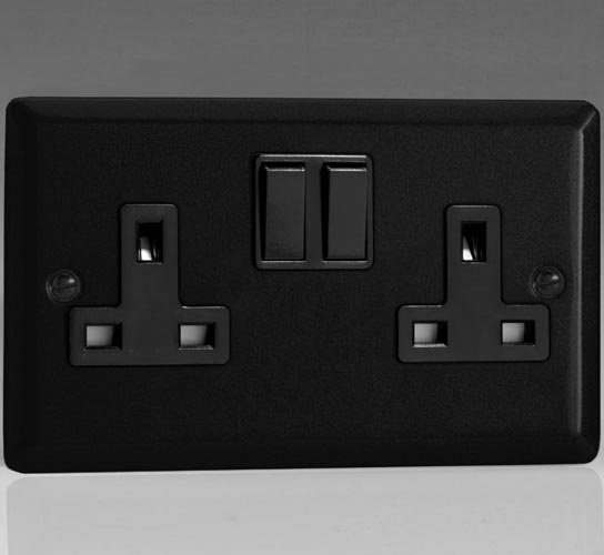 2-Gang 13A Switch Socket