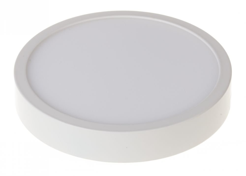 A 12W V-Tac Slim Round Daylight (60W Equiv) LED Panel 20000hr