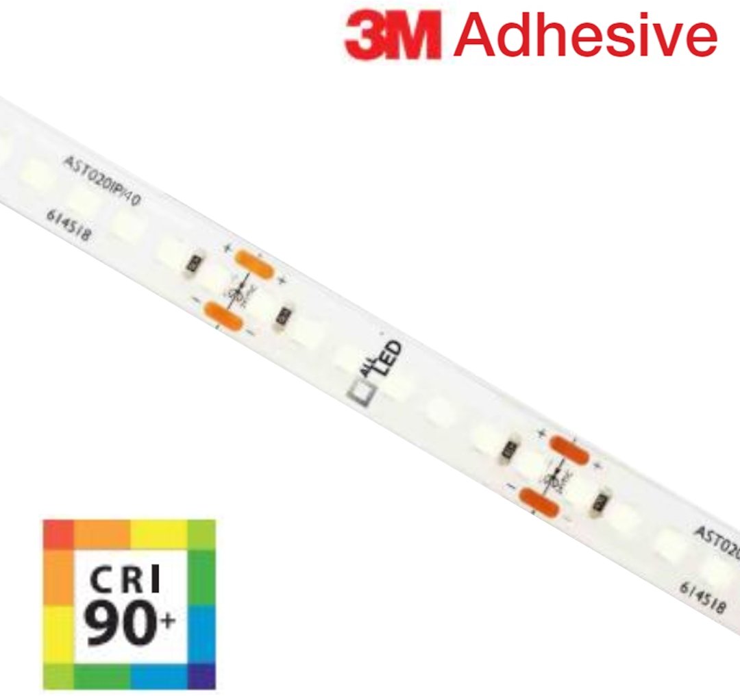 Vivid Cool White LED Strip 24V 20W/m IP65