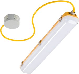 Red Arrow 110V Emergency 4000K 20W Light 600mm C/W Flex + JB