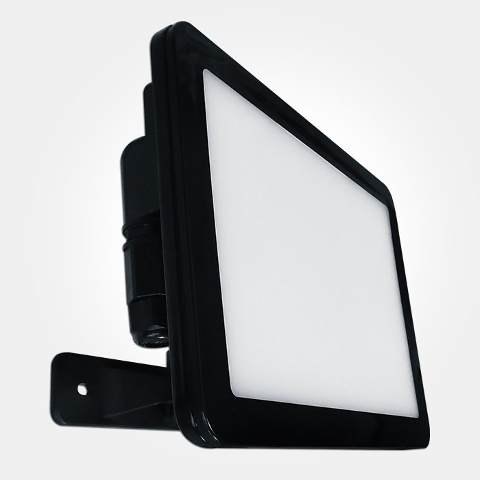 Cool White 4000K Eterna 50W IP65 Black LED Floodlight