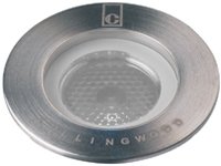 Stainless Steel Ground Light LED 1 Watt Spot White IP68