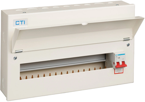 ZM18MC Red Arrow 18 Way 100A Metal Clad Distribution Board â Robust ...