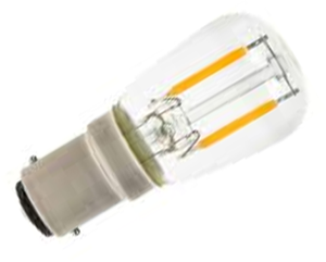 Prolite 2W Clear Filament LED Dimmable Pygmy Lamp SBC