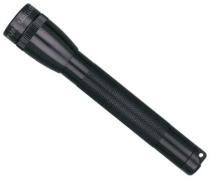 Maglite 2-Cell AAA Black Classic Mini Flashlight Torch