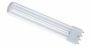 Dulux-L Coloured Compact Fluorescent Lamp 18W Blue UVA 78