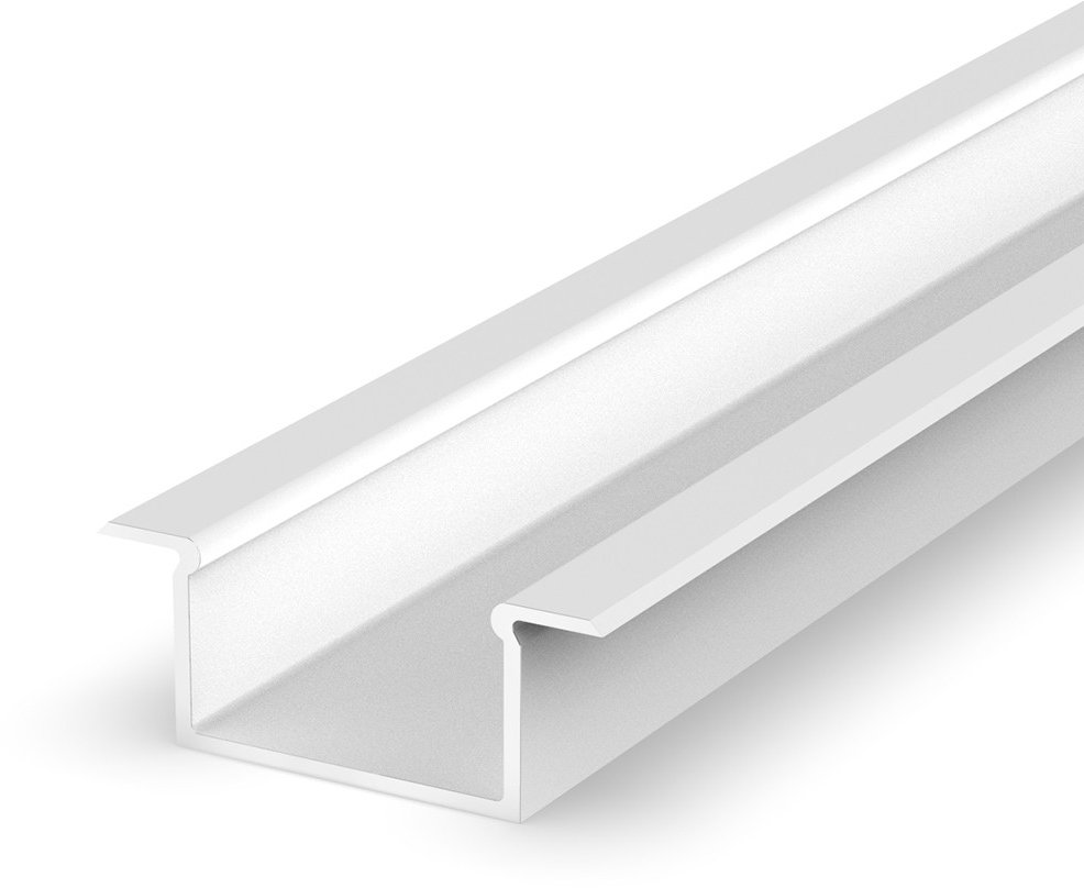 2m Recessed LED Profile White P14-2 (22mm x 11.7mm)