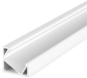 2m Corner LED White Profile P3-4 (16.9mm x 15.1mm)
