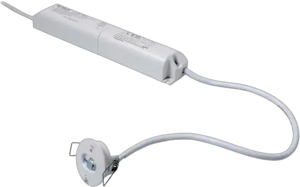 Robus Desmond 1.5W Non-Maintained Emergency LED Downlight - 40mm, White